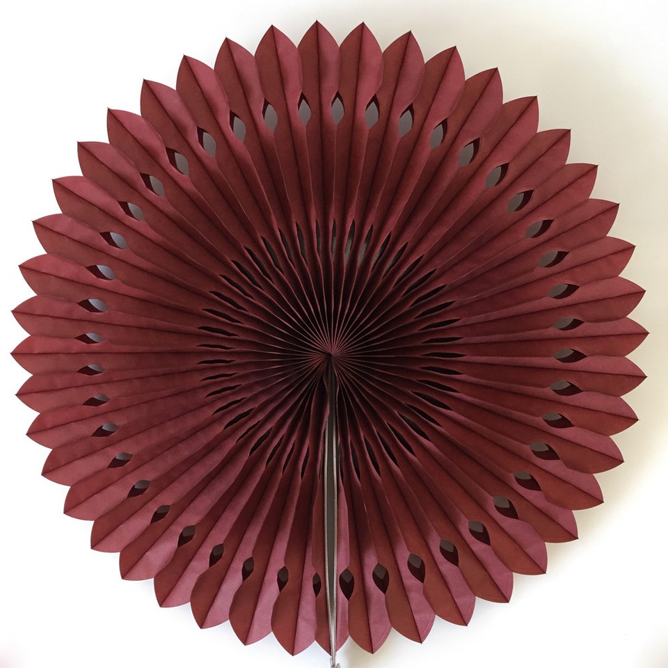 Tissue Paper Flower Hanging Fan Wedding Birthday Garland Party Decor ...