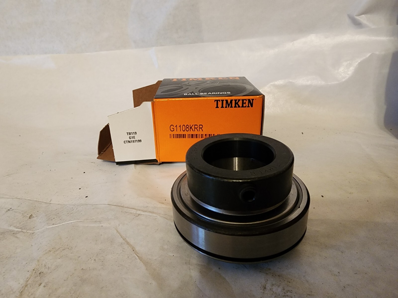 Timken/Fafnir G1108KRR Insert Bearing 1-1/2" Bore | eBay