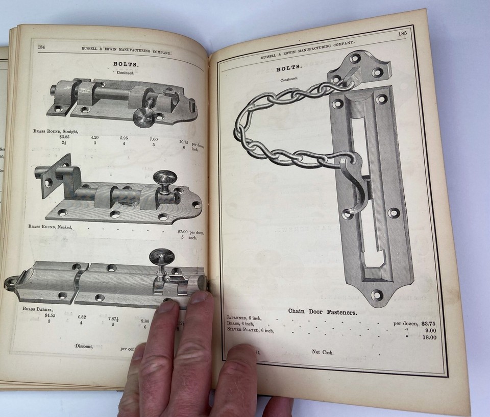 xRARE Catalog - Russell & Irwin 1866 - American Hardware Locks Keys ...