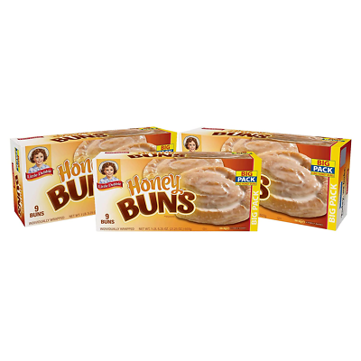 Best Lil Debbie Snacks Little Debbie Breakfast Pastries Honey Buns - 6 ...