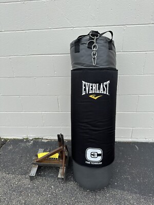 EVERLAST C3 Foam Tech Boxing Punching Bag with Hanging Apparatus | eBay