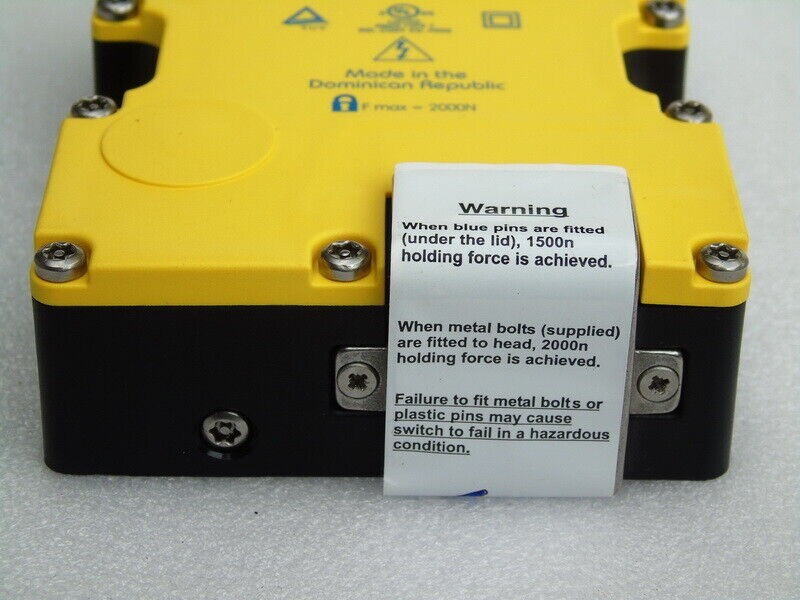 NOS SICK i200 LOCK E0323 6026140 15 11 MECHANICAL LOCKING DEVICE 24V ...