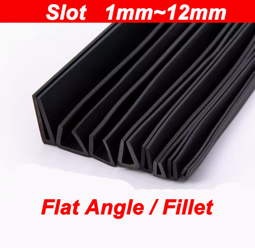 Edge Protection Frame Profile Rubber Edging Trim Seal U-profile Slot ...