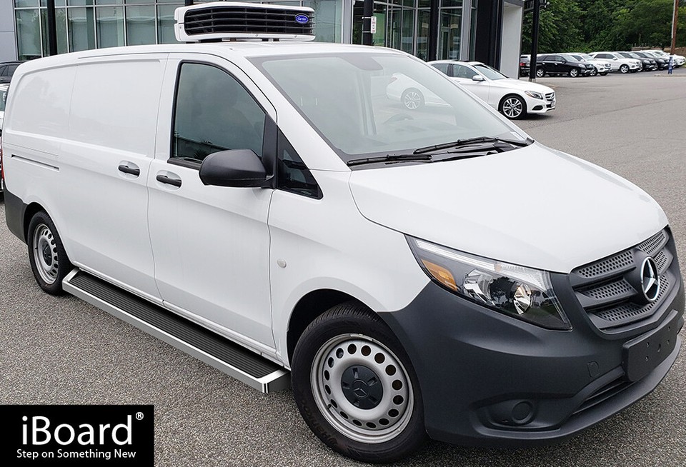 Silver 6" iBoard Side Step Nerf Bar Fit 16-23 Mercedes-Benz Metris ...