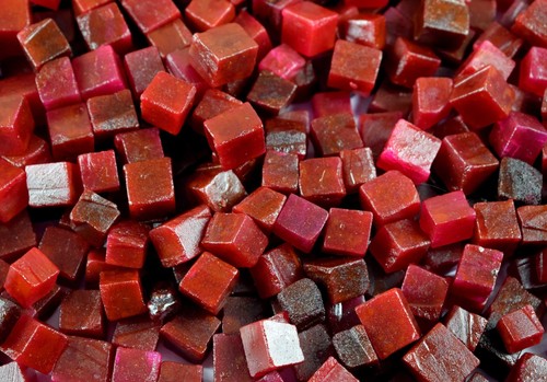 African Red Ruby Gemstone Rough Lot 3500 Ct Natural Cube Shape GH26 | eBay