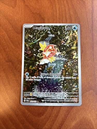 Pokemon Magikarp Holo Illustration Rare Paldea Evolved 203/193 | eBay