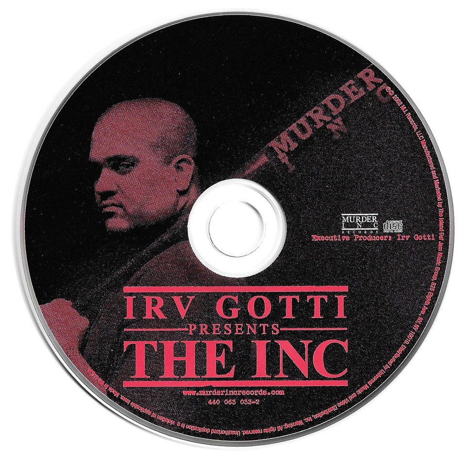 Irv Gotti Presents THE INC (Retail Promo CD, Album) Uncensored (2002 ...