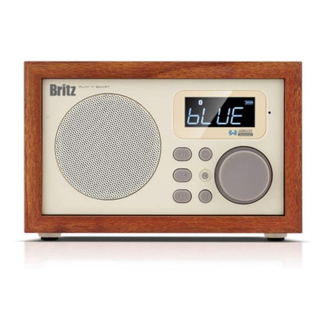 Britz Portable Bluetooth Speaker With Clock Alarm Radio Ba-c1 Soundroom for sale online | eBay