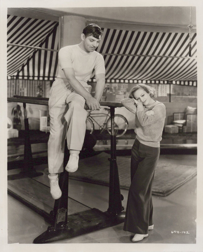 HOLLYWOOD BEAUTY JOAN CRAWFORD + CLARK GABLE STUNNING PORTRAIT 1950s ...