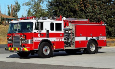 Spokane, WA 1992 Pierce Lance pumper E6 - fire apparatus photos 4x6 | eBay