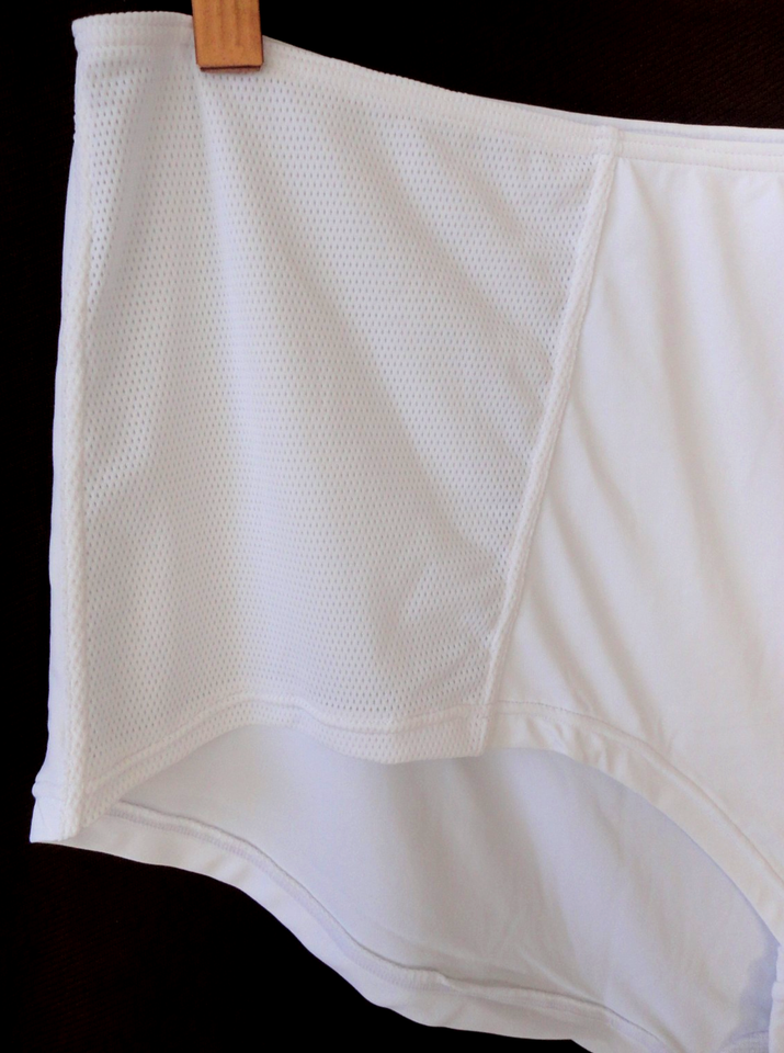BREEZIES White big girl brief Panties Plus Size 15 Ultim=Air lining NIP ...