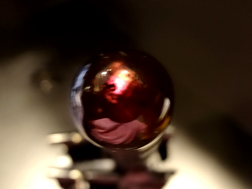 Master Marble "COMET" PURPLE - RED translucent Looks Black in hand ! | eBay