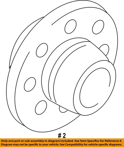 GM OEM 07-10 Sierra 3500 HD Rear Suspension Brake Components-Hub ...