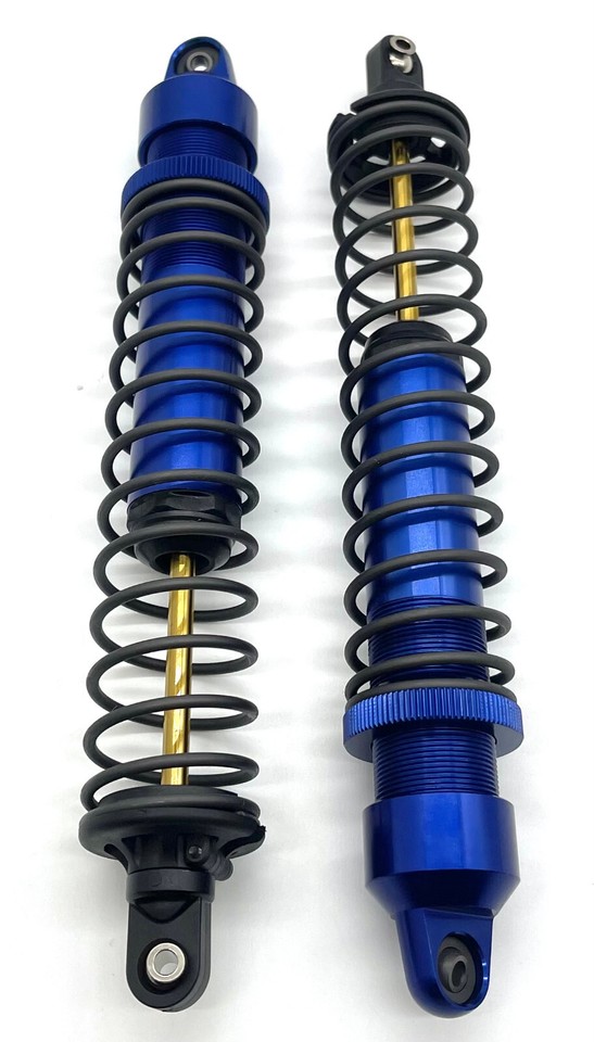 X-MAXX Ultimate SHOCKS (GTX Aluminum Blue-Anodized (2) w/springs ...