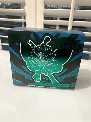 Ogerpon pokemon elite trainer box (has been opened) | eBay