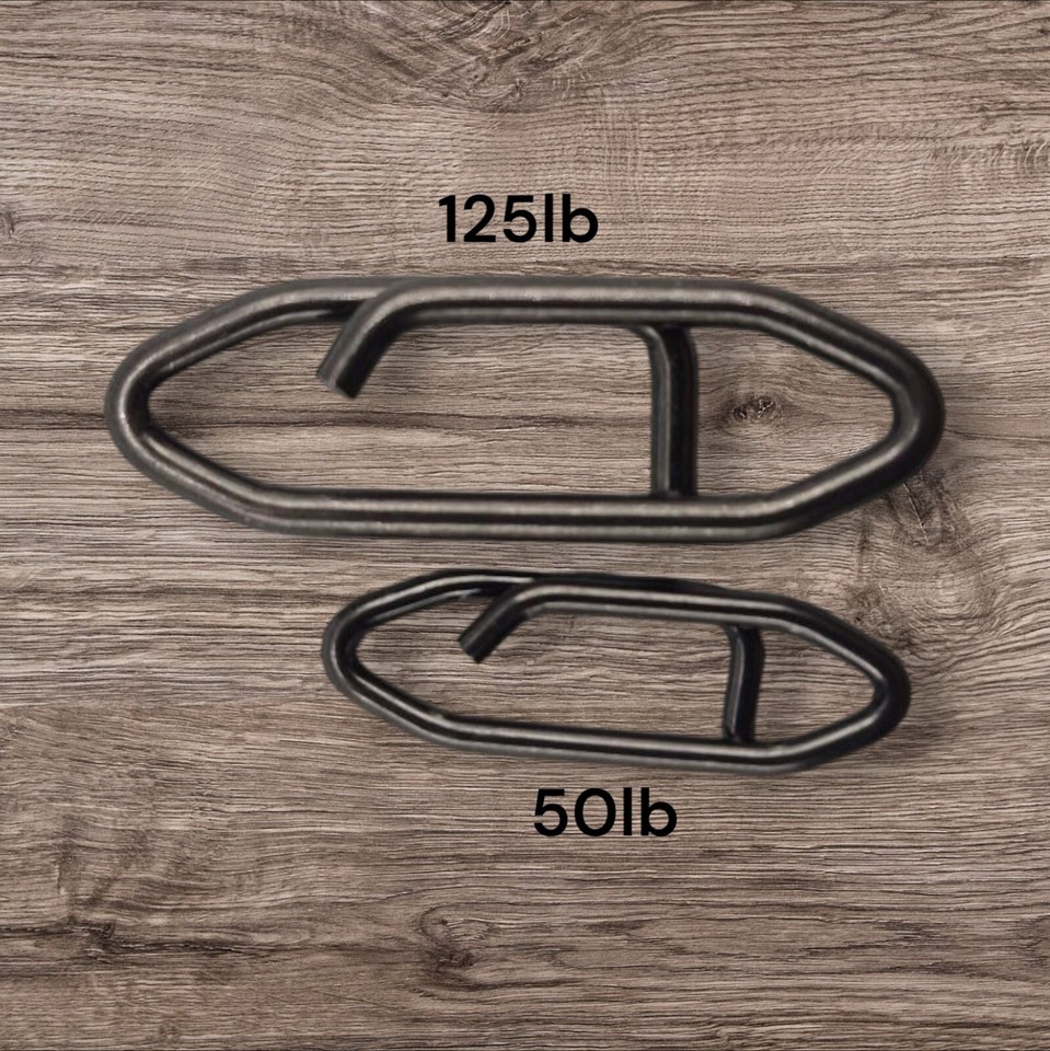 Power Clips, Quick Clips, Speed Clips, 50lb or 125lbs Strength; Ships ...