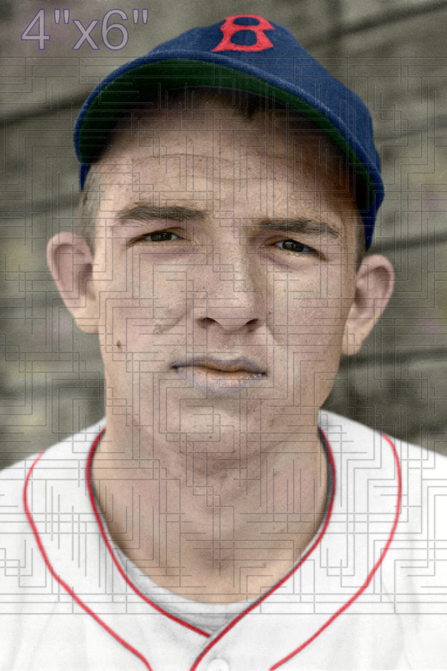 Bill Sayles - 1939 Boston Red Sox - choose a style - colorized print | eBay