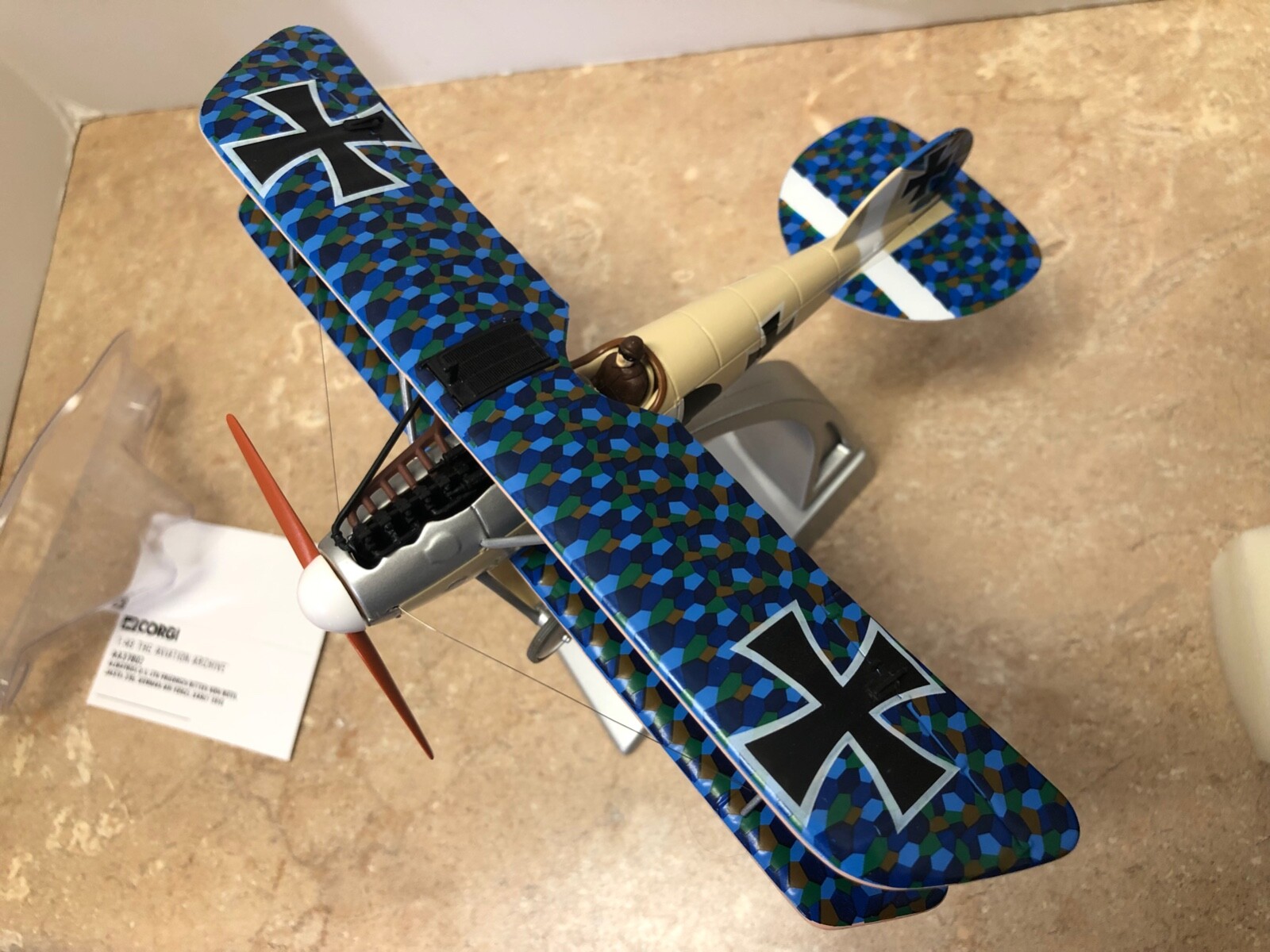 Corgi AA37802 Albatros D.V LTN Friedrich Ritter Von Roth Jasta 23B 1:43 ...