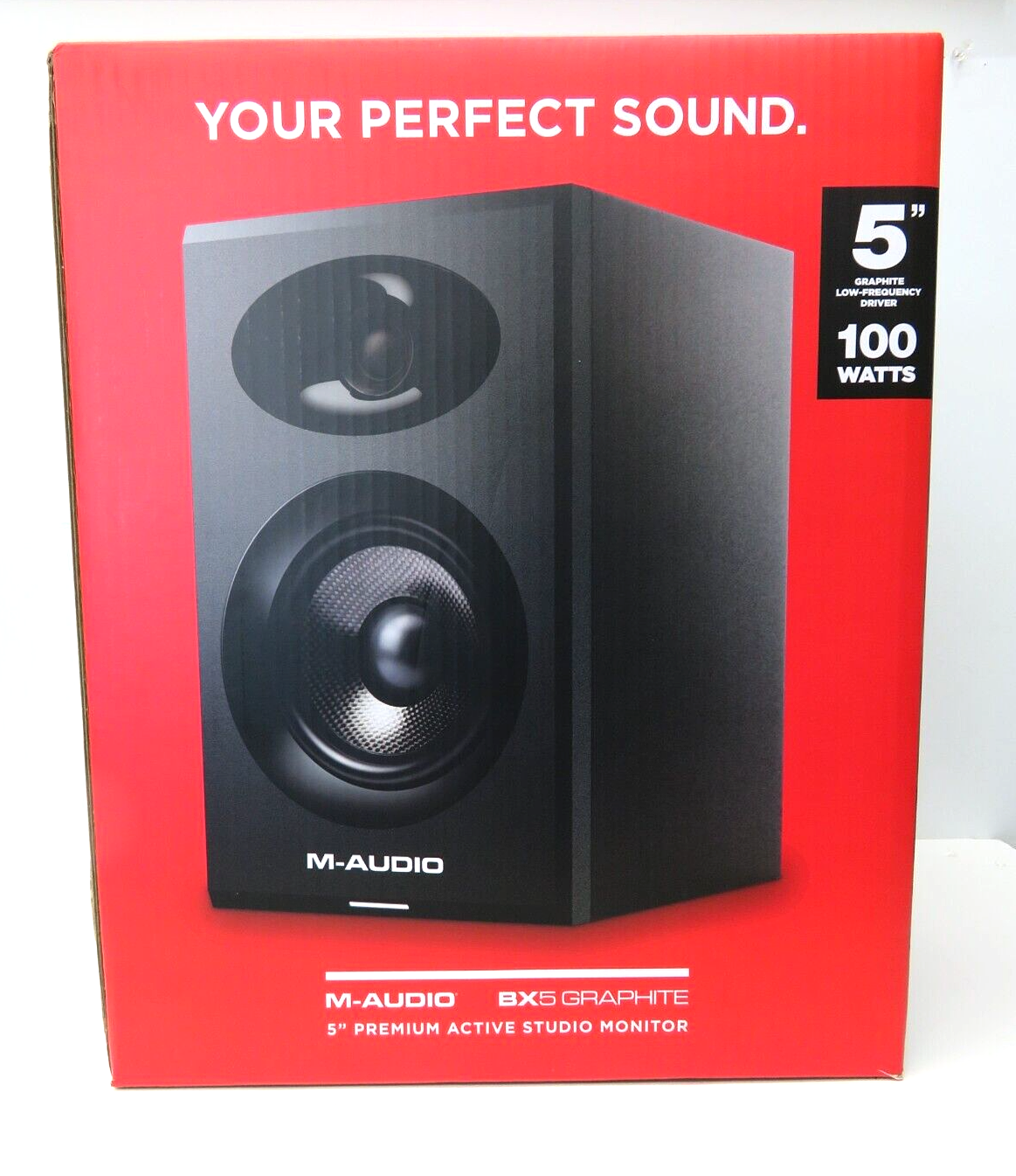 M-Audio BX5 Graphite 5" Powered Studio Monitor Pair | eBay