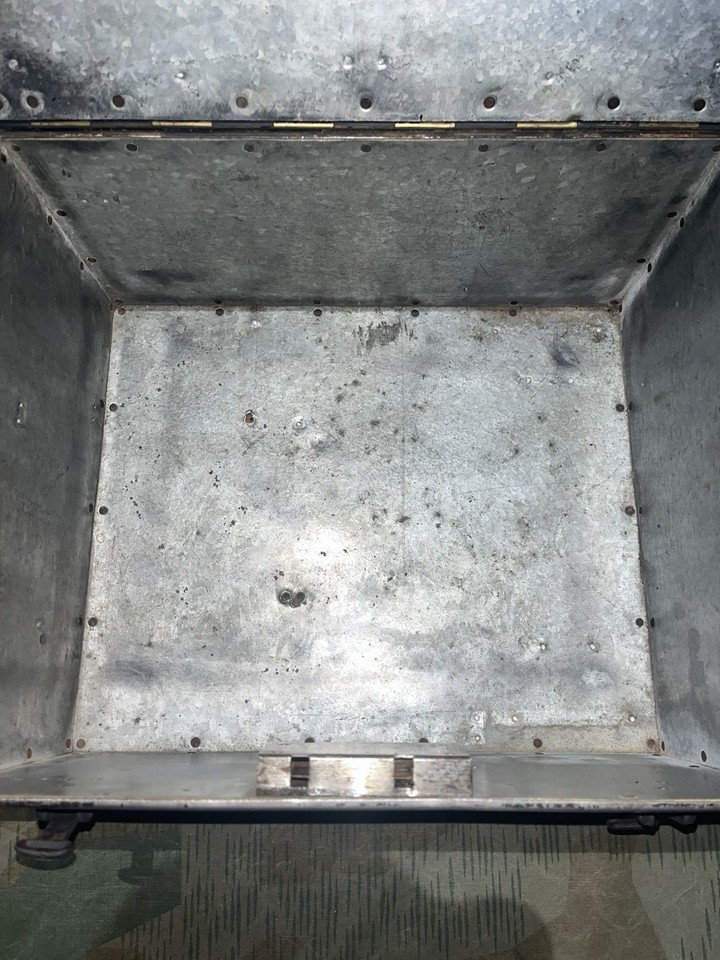 WW2 German Luftwaffe Original Torn Eb Radio Fu W1 Transport Storage Box ...