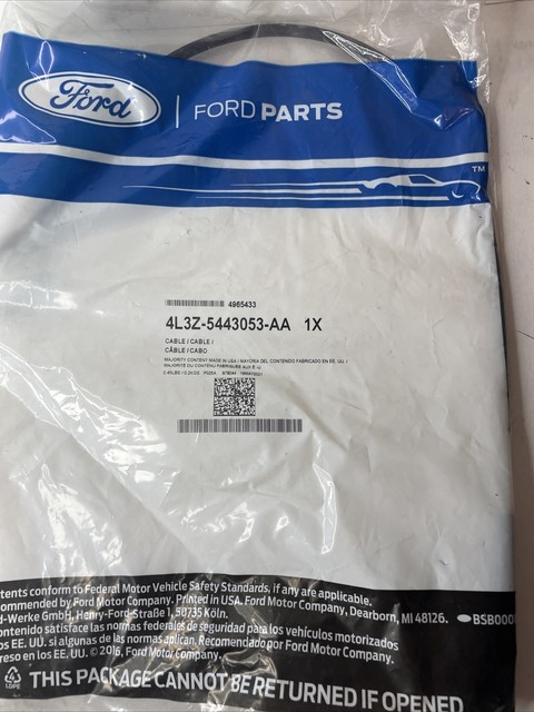 Ford OEM Tailgate Support Cable 4L3Z5443053AA Image 7 for sale online ...