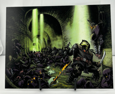 TMNT: The Last Ronin #1 - Mike Rooth Cardstock Print - 9"x7" - *Not a ...