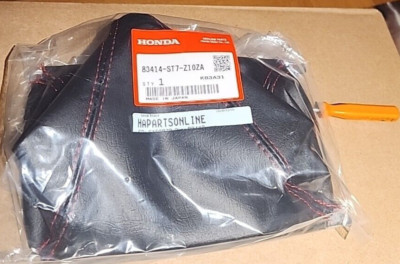 GENUINE OEM HONDA INTEGRA TYPE R RED STITCH SHIFT BOOT JDM DC2 ITR 94 ...