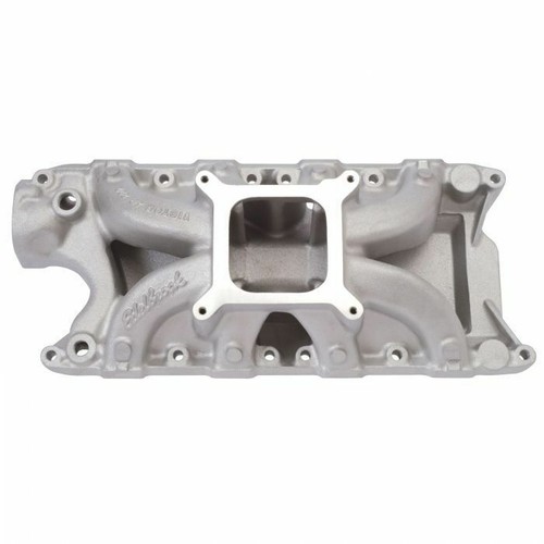 Edelbrock Intake Manifold Victor Jr Single Plane Aluminium Natural ...