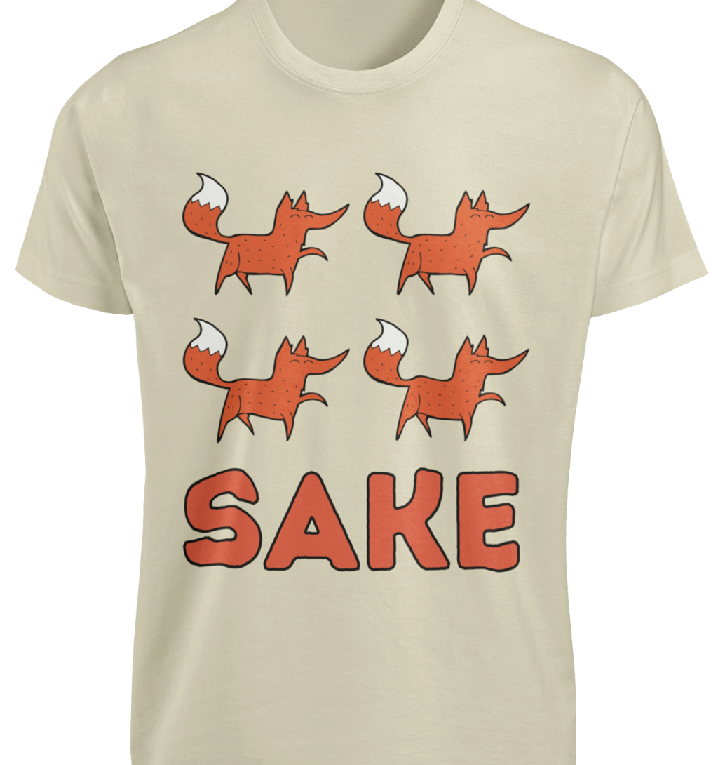 Four Fox Sake T-SHIRT S-3XL Funny Sarcastic Play On Words Text Graphic Novelty | eBay