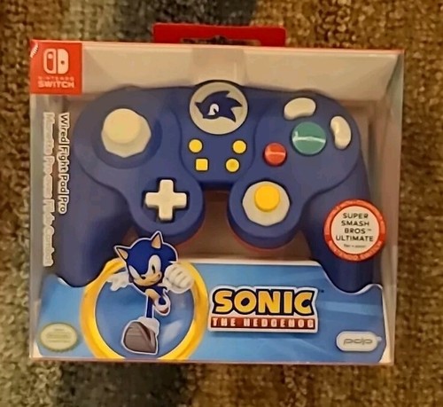 Nintendo Switch PDP Wired Fight Pad Pro Sonic the Hedgehog Edition NEW ...