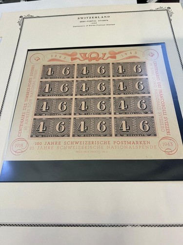 Switzerland 1943 130 SS MNH | eBay