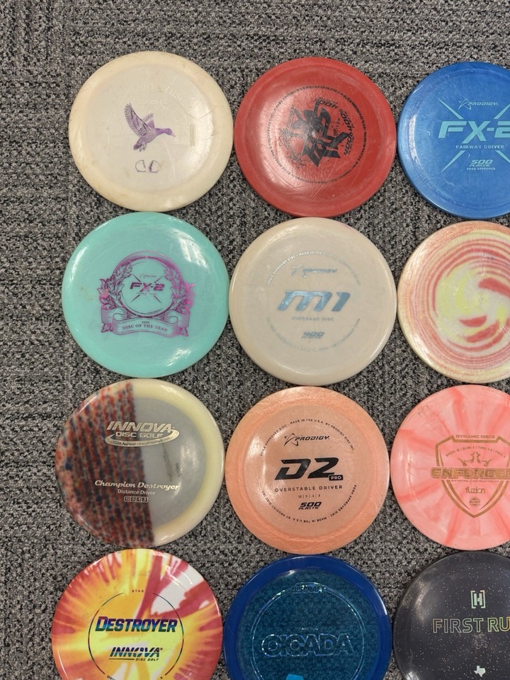 Used Misc. Brands Premium Disc Golf Discs Lot of 20 #1 | eBay