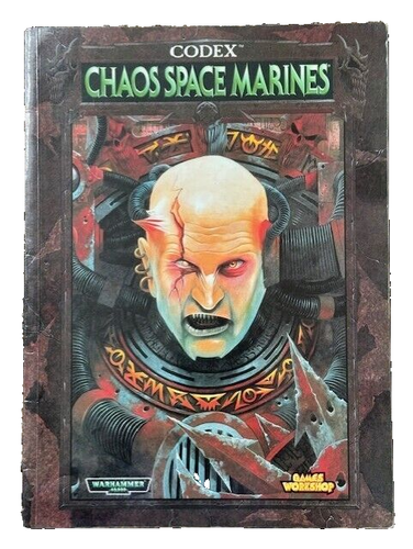 Warhammer 40K Codex Chaos Space Marines Games Workshop Book 1999 Army ...