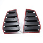1Pair Rear Door Side Vent Window Scoop Louver Trim Fit For VW Golf MK7 ...
