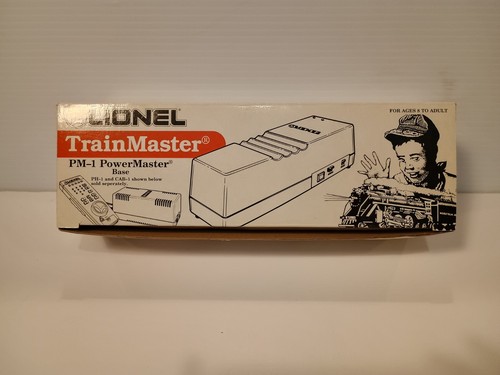 Lionel PM-1 Power Master Trainmaster Command Control Base 6-12867 NIB ...