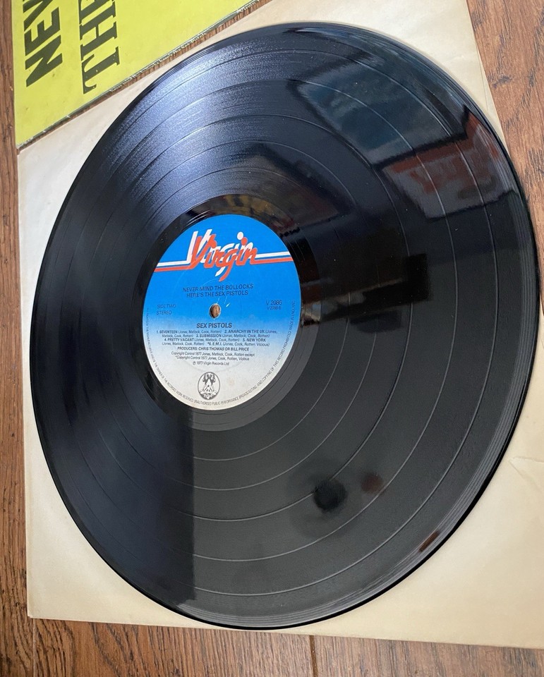 Sex Pistols Never Mind The Bollocks Vinyl LP Record Album 1977 Submission B3 | eBay UK