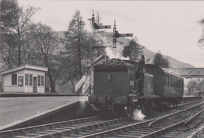 ENGLAND - # 55195 with train for Killin at Killin Junction in 1959 | eBay