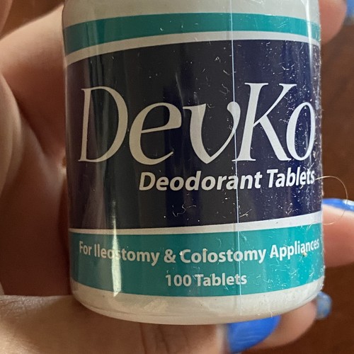 32 DevKo Ostomy Charcoal Deodorant Tablets 100/Bottle | eBay