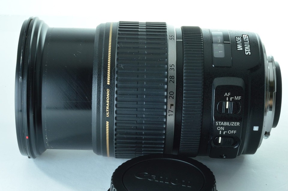 【Junk for Parts】Canon EF-S 17-55mm f/2.8 IS USM Lens for Canon DSLR ...