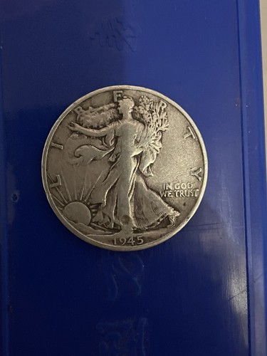 1945 S Walking Liberty Half Dollar Circulated Silver | eBay
