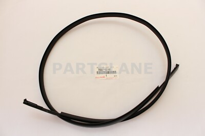 Toyota Yaris 2007-2012 OEM Right RH Roof Drip Side Finish Molding 75551 ...