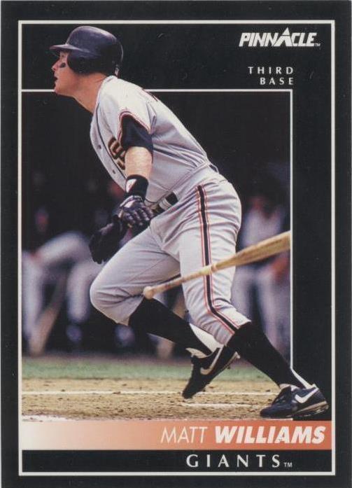 1992 Pinnacle - Matt Williams #28 for sale online | eBay