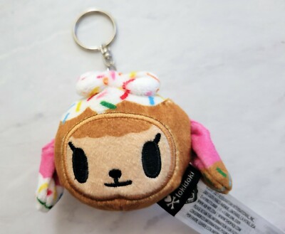 NEW Tokidoki Donutella and Her Sweet Friends PLUSH KEYCHAIN Donutina NO ...