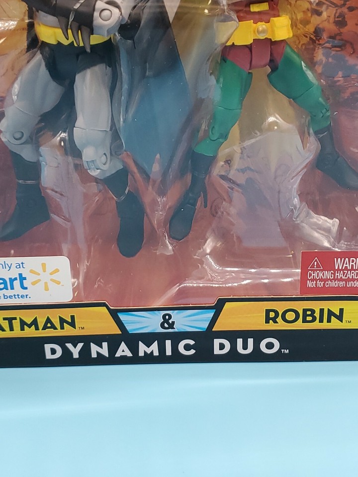 DC Universe Dynamic Duo BATMAN & ROBIN - Mattel 2010, New Walmart ...