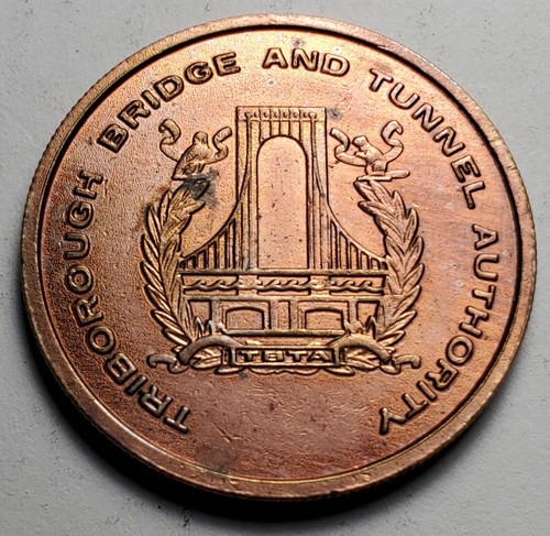 TRIBOROUGH BRIDGE AND TUNNEL TOKEN-MANHATTAN, NY-TC-240249-FREE USA ...