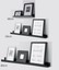 Set of 2 Floating Wall Shelves Picture Ledge Display Rack Book Hanging ...