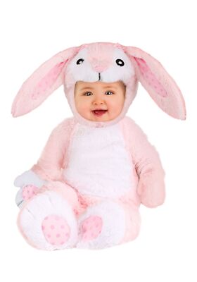 Baby Snuggly Pink Bunny Costume | eBay