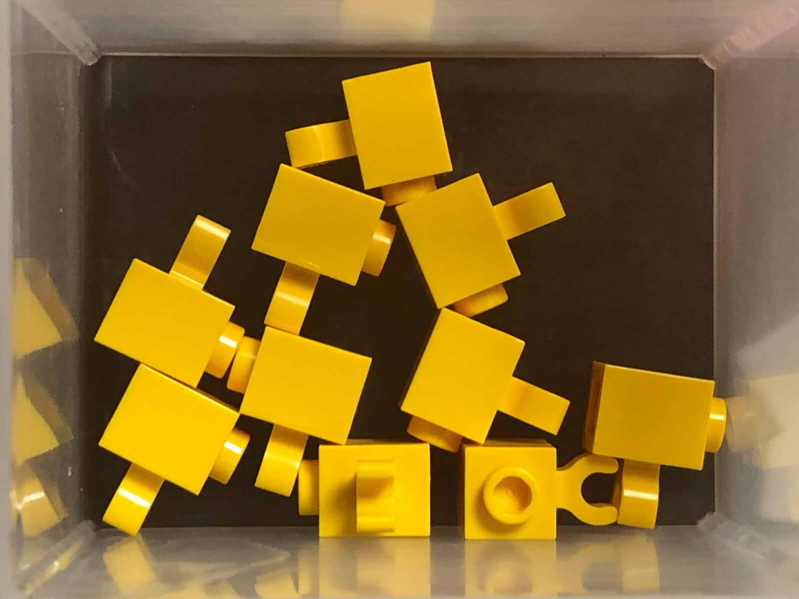 LEGO Parts - Yellow Brick 1 x 1 w Clip Vertical - No 30241b - QTY 10 | eBay