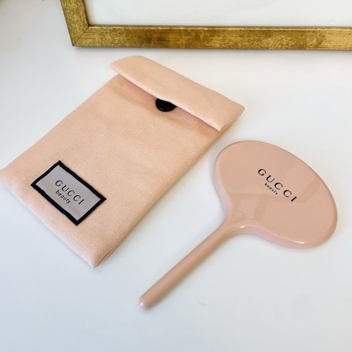 Gucci Beauty Handheld Mirror with Travel Pouch | eBay