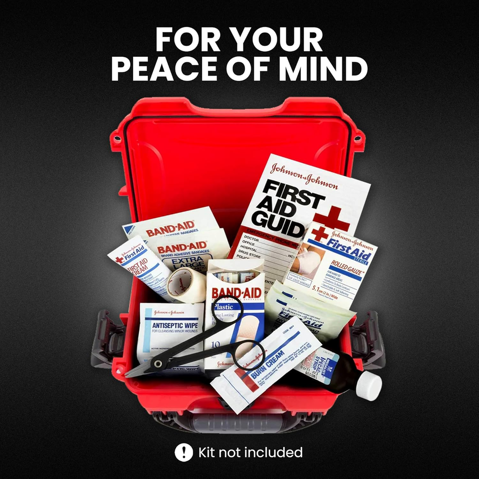 Waterproof First Aid Box Empty Durable, Medical First Aid 903 First Aid ...